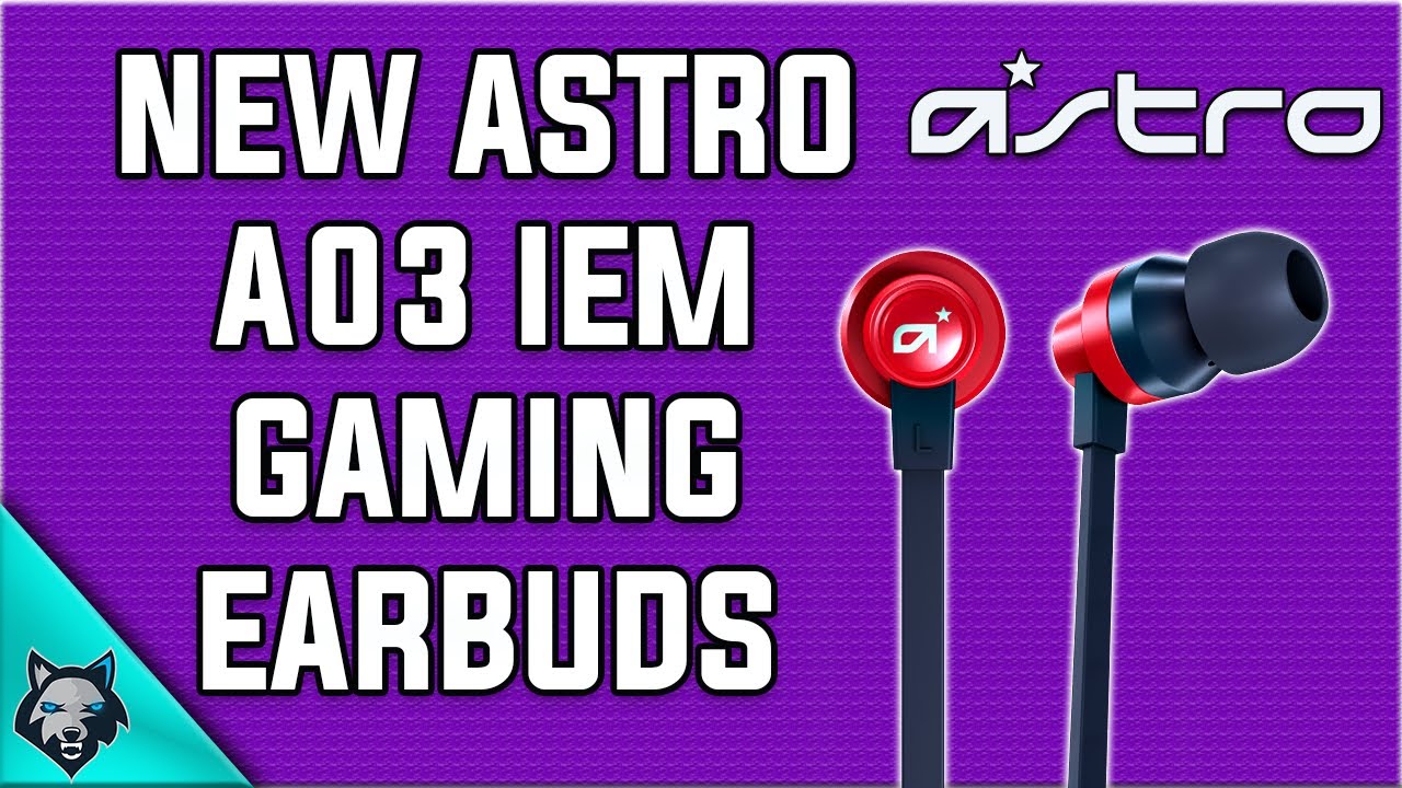 *NEW* Astro A03 In-Ear Monitor Gaming Earbuds | Features and Pricing ...