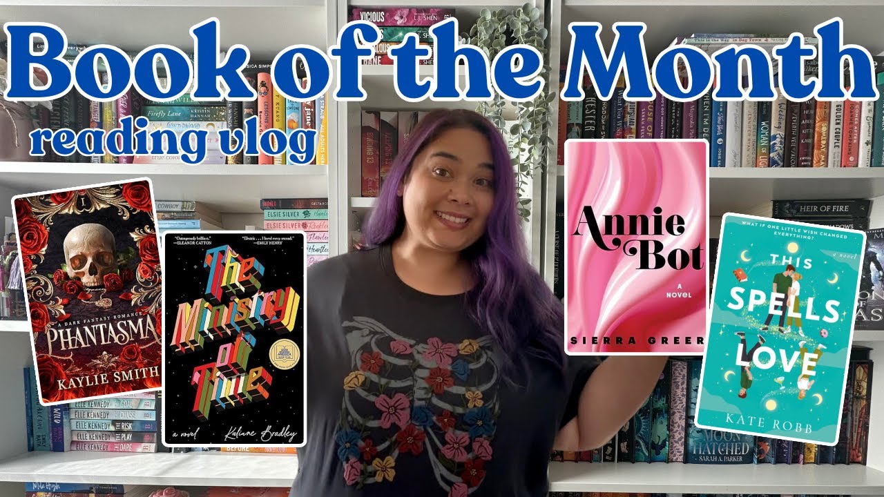 📚i read over 1,400 pages in one week // book of the month reading vlog📸 ...