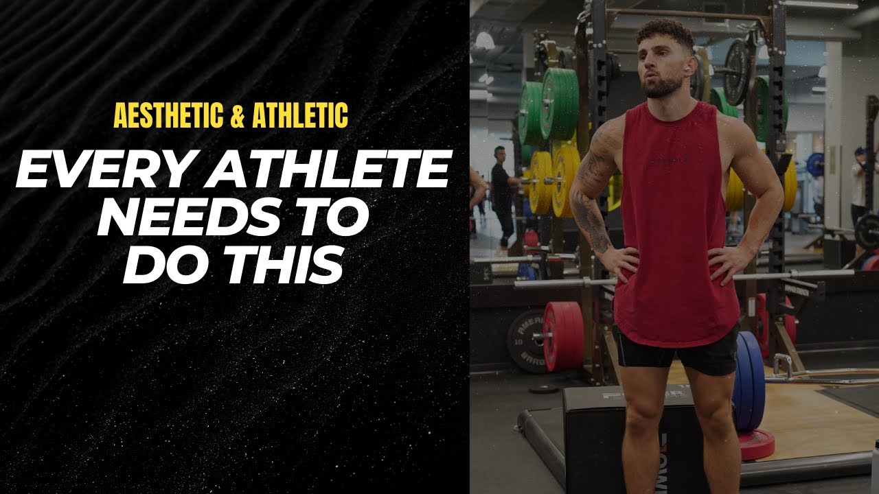 Full Athletic & Aesthetic Leg Day Gym Workout To Build Real Speed - YouTube