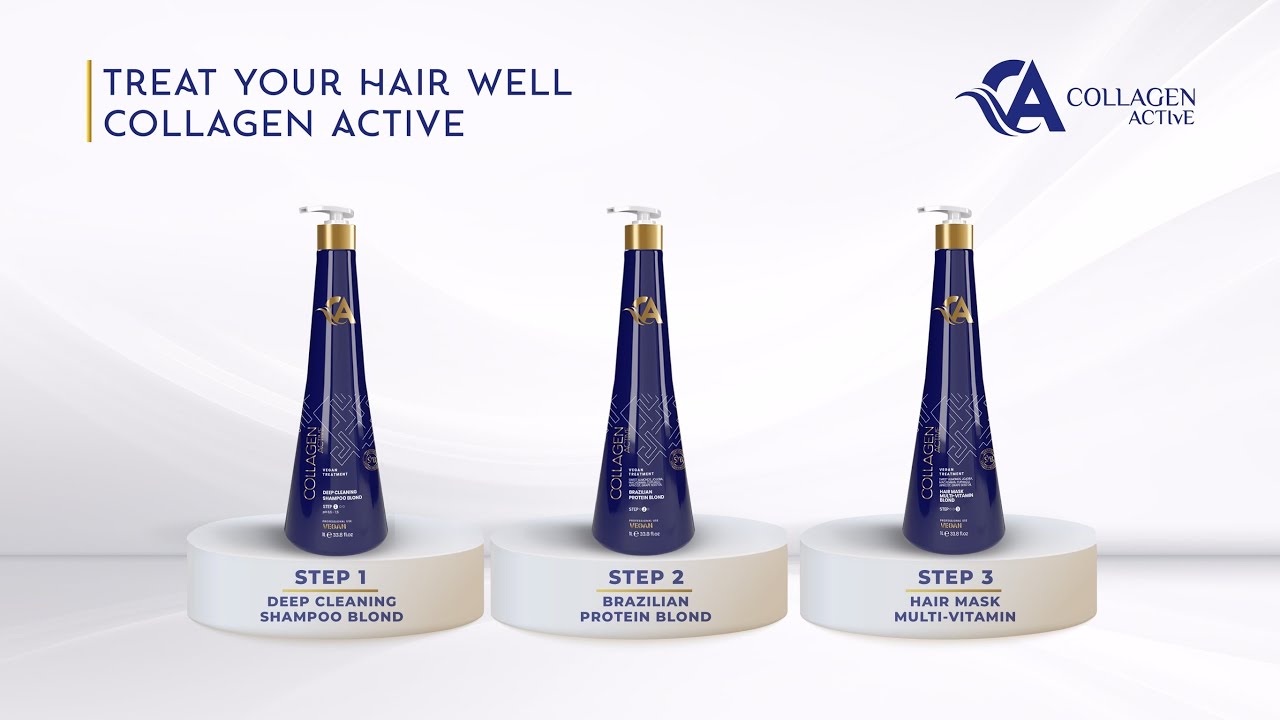 Steps To Treat Hair from Collagen Active AR - YouTube