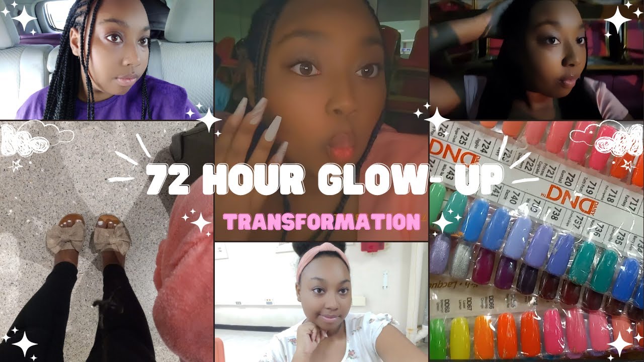 72 Hour Glow-Up Transformation | mini mukbang - YouTube