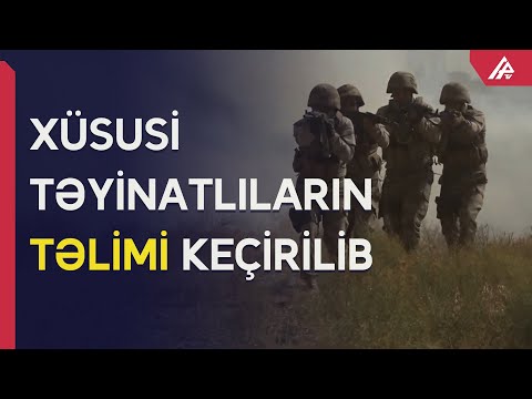 Xüsusi təyinatlıların antiterror əməliyyatı - TƏLİM