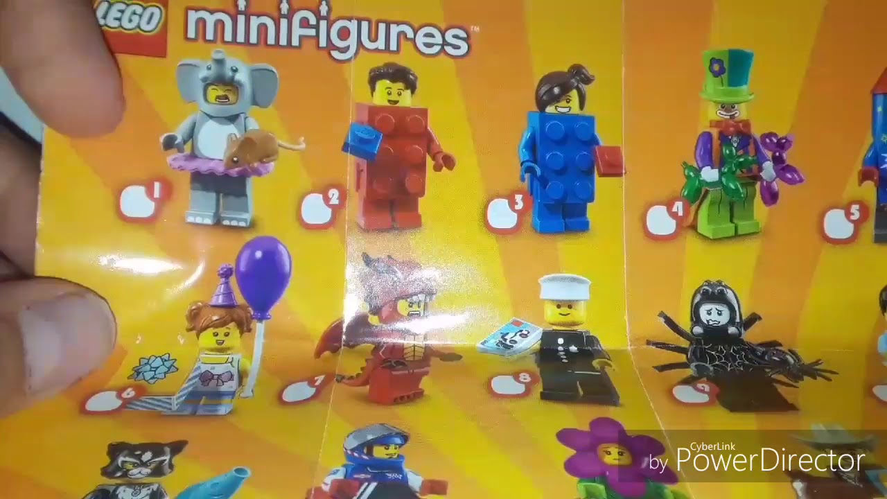 Lego series 18 red brick suit guy - YouTube