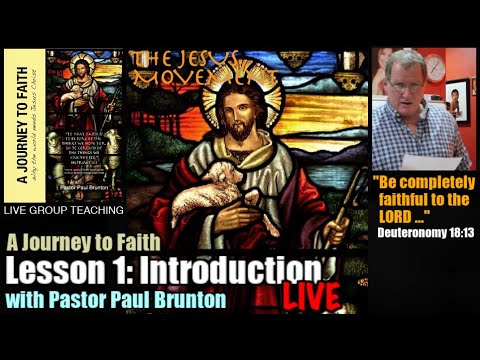 A Journey to Faith [Lesson 1]: Introduction to 'A Journey to Faith ...