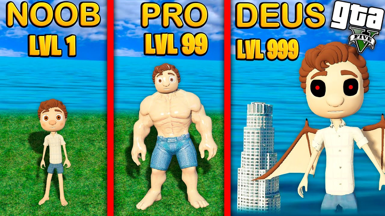 ATUALIZEI o LUCA FRACO até o LUCA DEUS no GTA 5 Mods ! (ÉPICO) - YouTube