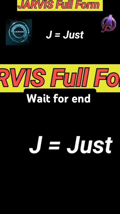 Full Form Of JARVIS #studywithtahsinraza #viral #trending #ytshorts # ...