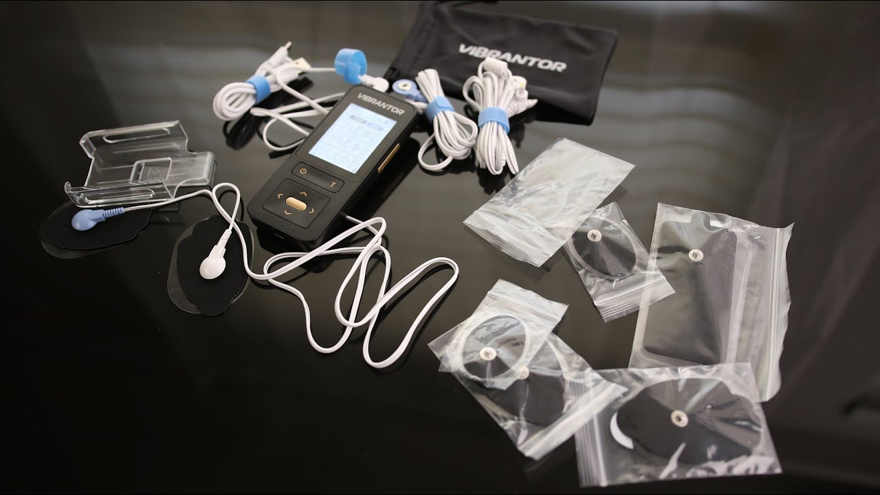 Vibrantor Dual Channel TENS EMS Unit - YouTube