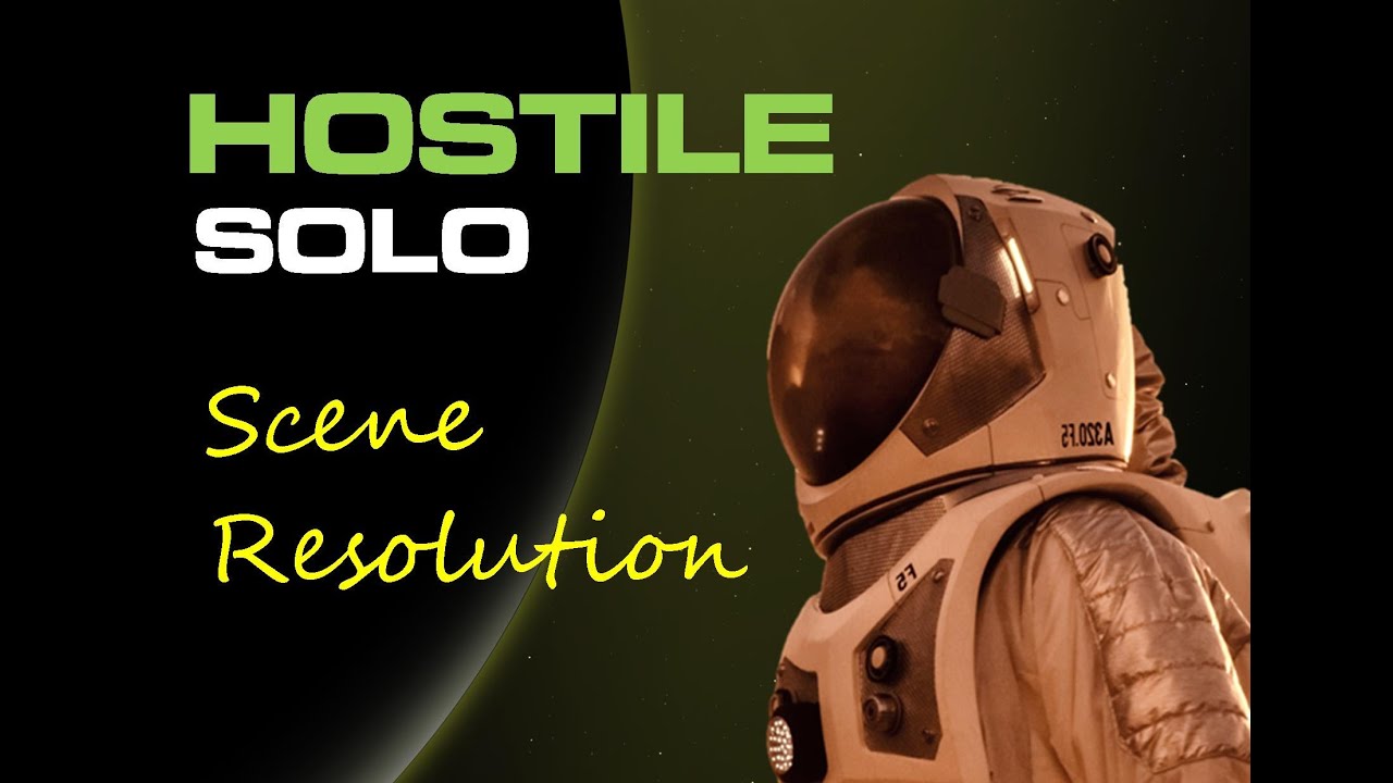 HOSTILE SOLO RPG - Scene Resolution - YouTube