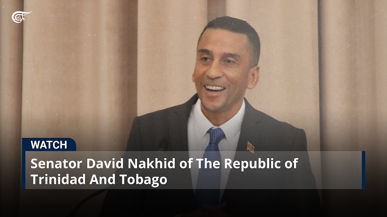 Senator David Nakhid of The Republic of Trinidad And Tobago - YouTube