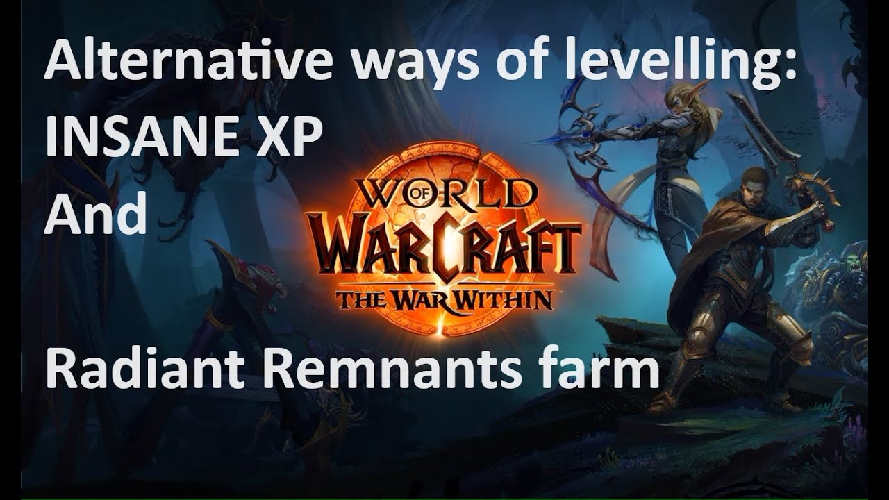 War Within Alternative Leveling: Elite mobs in Hallowfall. Farm radiant ...