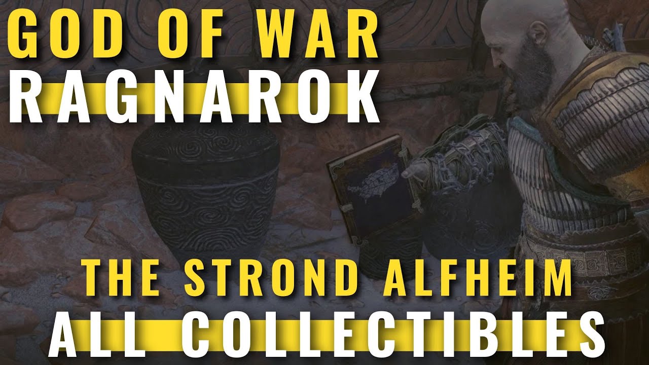 God of War Ragnarok - All Collectibles - The Strond Alfheim - YouTube