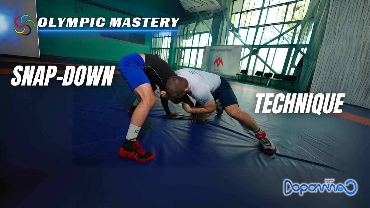 Olympic Wrestling Mastery — Learn and perfect the Snap-Down with Dopa Bands! - YouTube