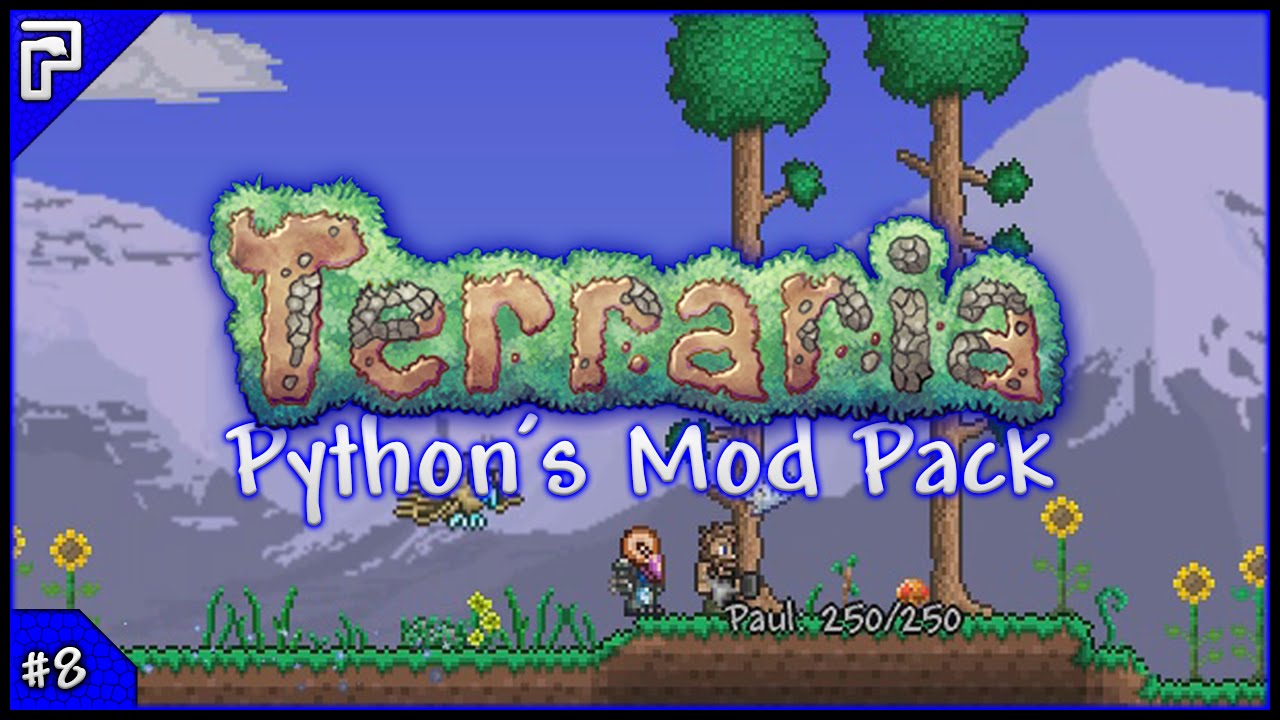 Return Of The Guide! New NPC! | Python's Terraria Mod Pack | Terraria 1 ...