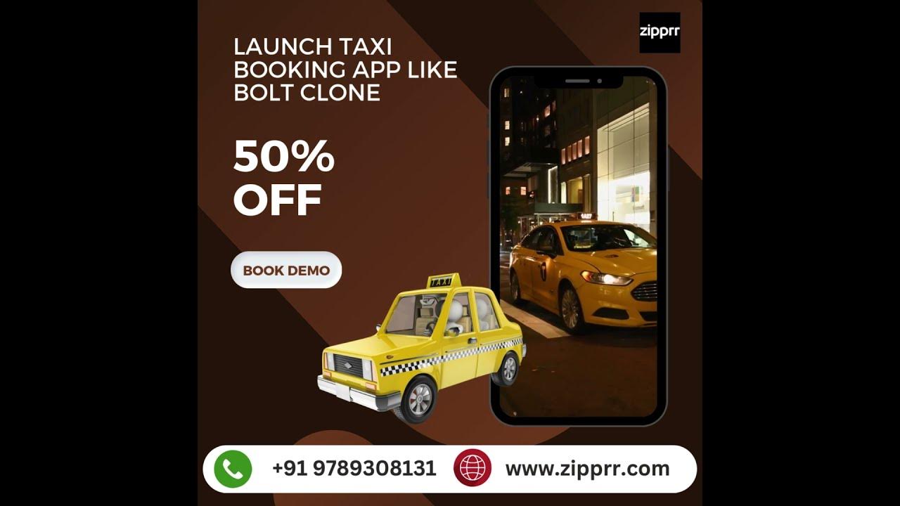 Zipprr | Bolt Clone Taxi Booking App Development - YouTube
