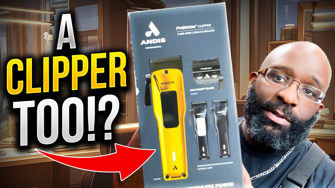 Unboxing The Andis Phenom Clipper and First Impressions - YouTube