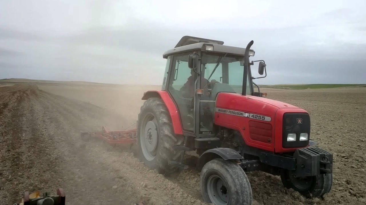 mf 4255 & mf 398 ile BKS Kültürvatör (Kürüm) Sürümü YENİKÖY'de - YouTube