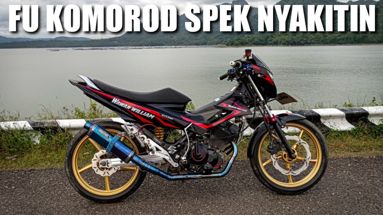 REVIEW SATRIA F KONSEP MODIF KOMOROD | MENOLAK JAMET - YouTube
