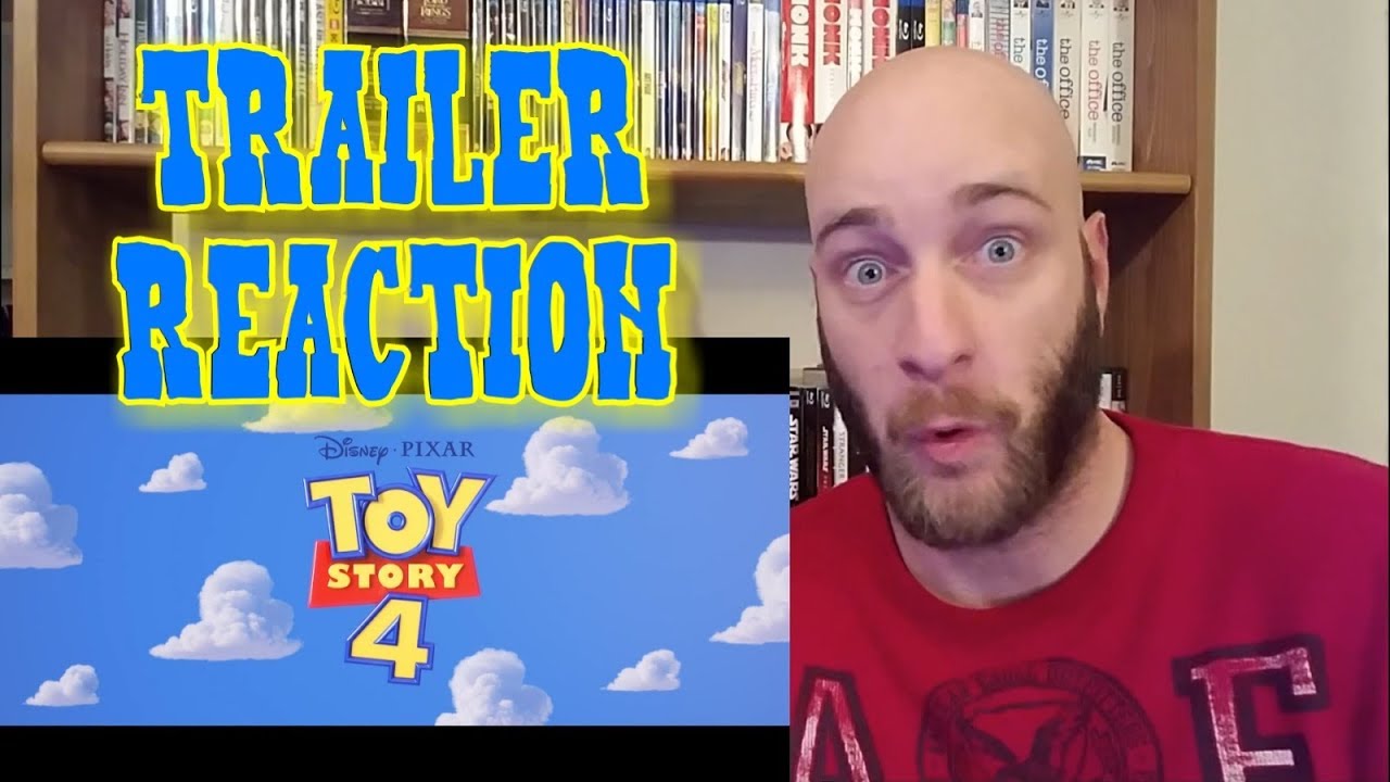 Toy Story 4 - TRAILER REACTION (Official Teaser Trailer) - YouTube