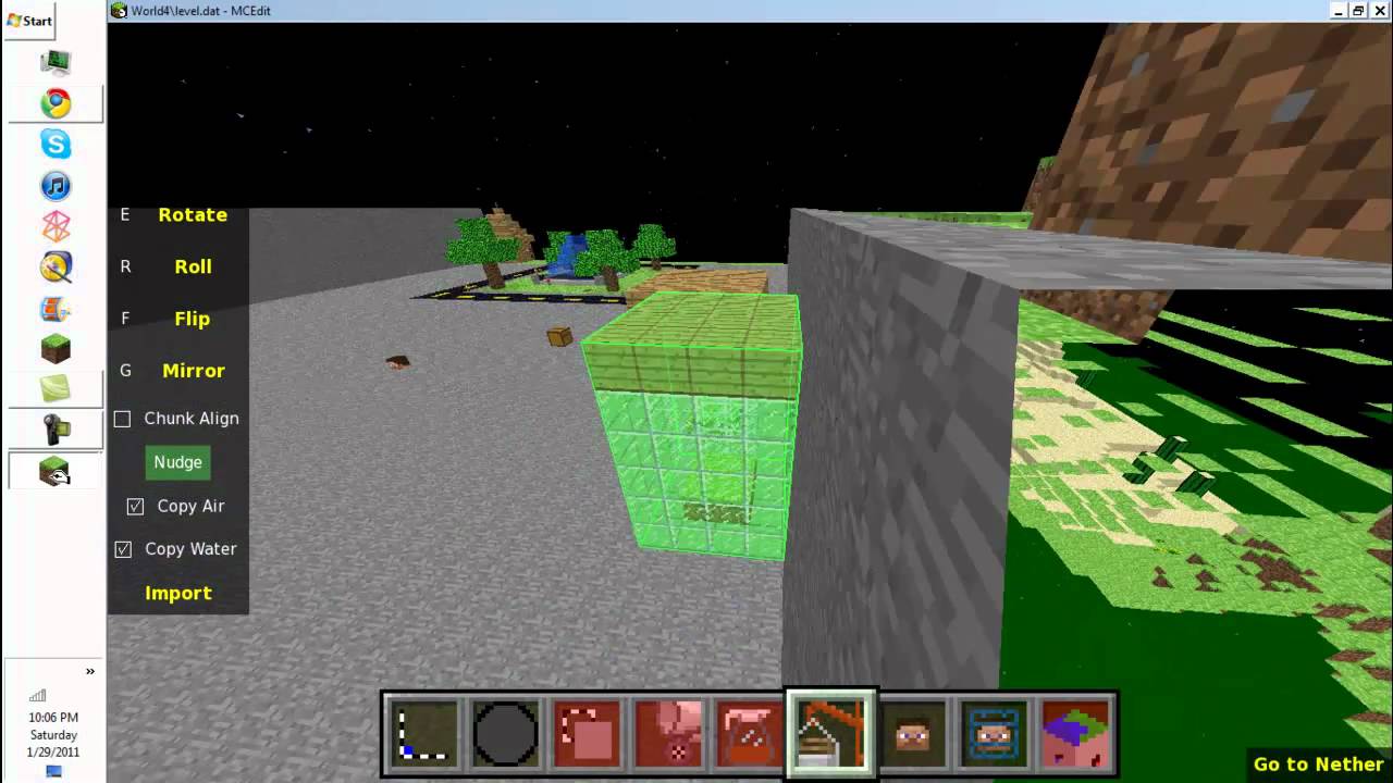 How to get a pet slime in minecraft beta 1.3_1 - YouTube