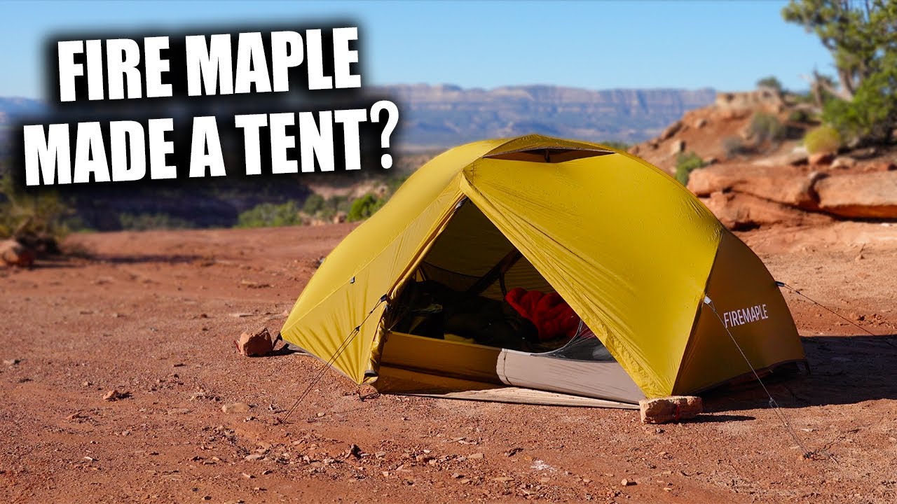 Fire Maple Enters The Tent Game - Is It A Must Have? - YouTube