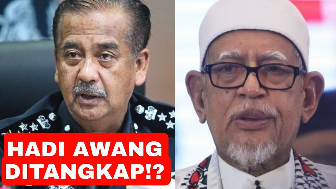 HADI AWANG DITANGKAP!? - YouTube