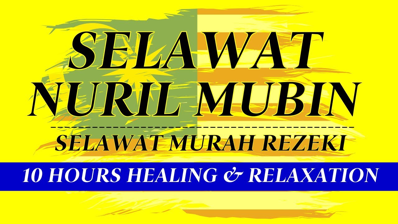 SELAWAT MURAH REZEKI, SELAWAT NURIL MUBIN MERDU - dipopularkan oleh Ustaz Wadi Anuar - YouTube