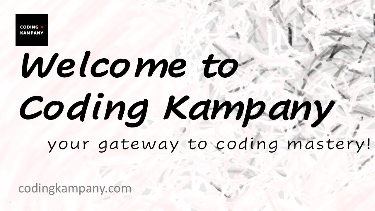 Welcome to Coding Kampany: Your Path to Coding Mastery in 2025! - YouTube