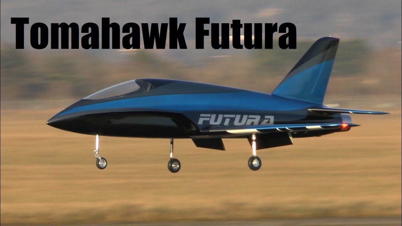 BIG Tomahawk Futura maiden flight (Ali Machinchy) - YouTube