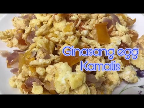 Ginisang Kamatis With Egg(sauteed Tomatoes With Egg) Panlasang Pinoy ...