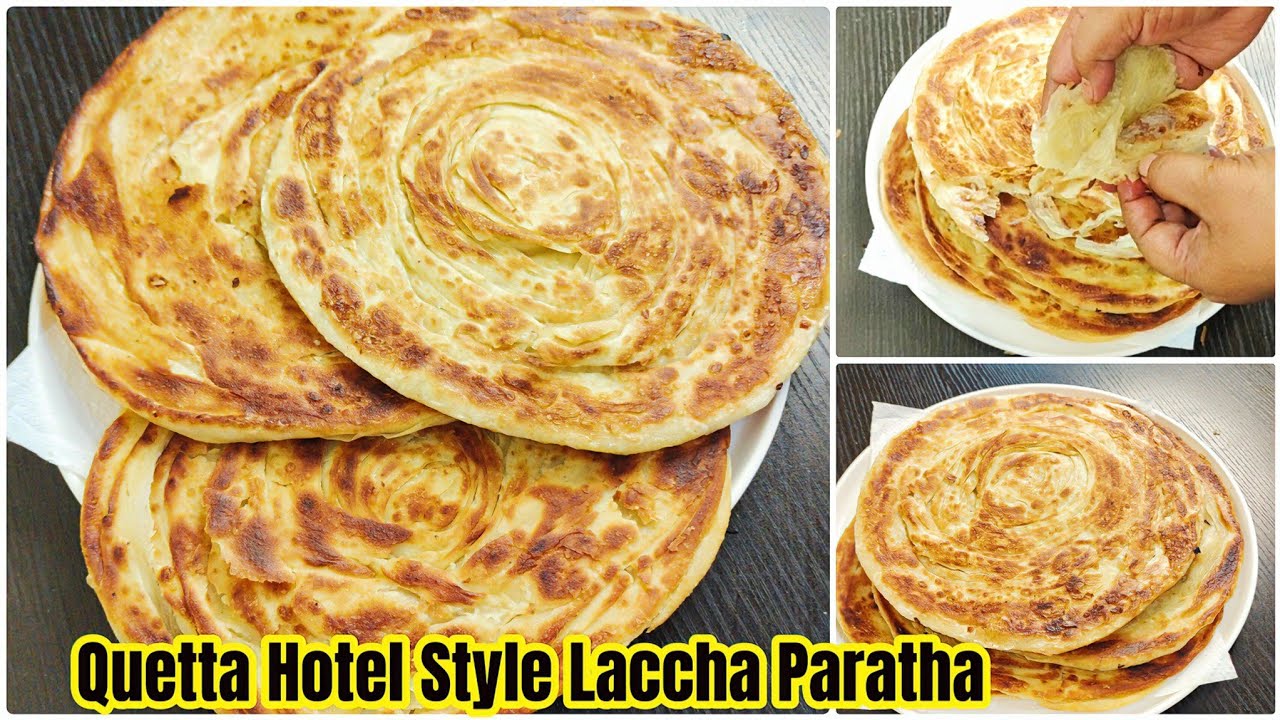 Quetta Hotel Style Laccha Paratha | Famous Laccha Paratha Recipe | How ...