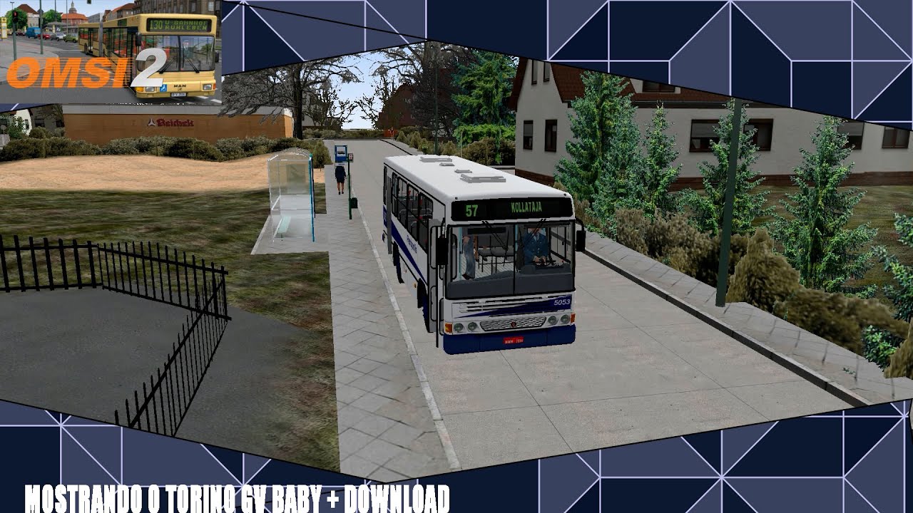 OMSI 2 - Mostrando o Torino GV Baby + Download - YouTube