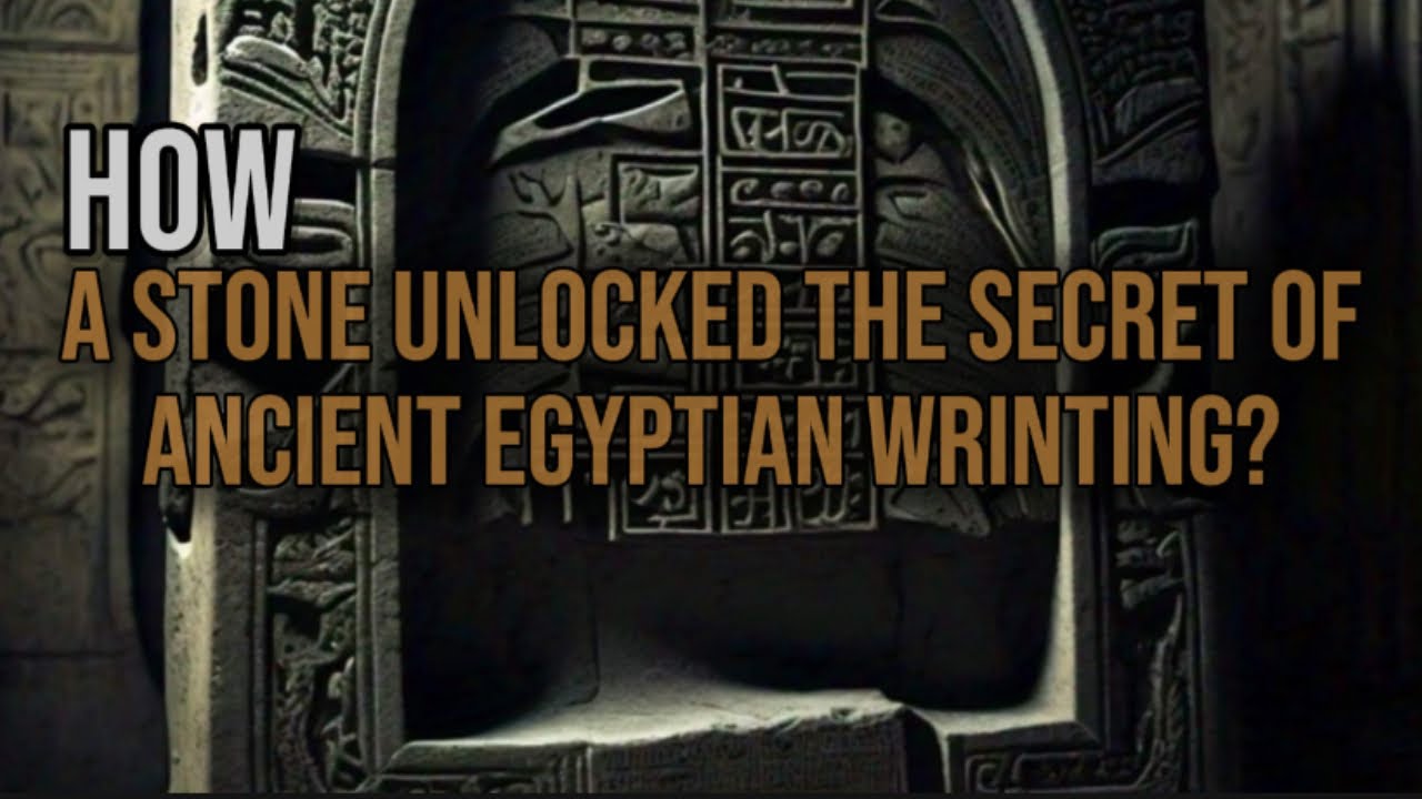 How A Stone Unlocked the Secret of Ancient egyptian Writing ...