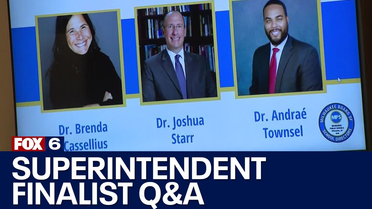 MPS superintendent search; community forums with finalists | FOX6 News ...