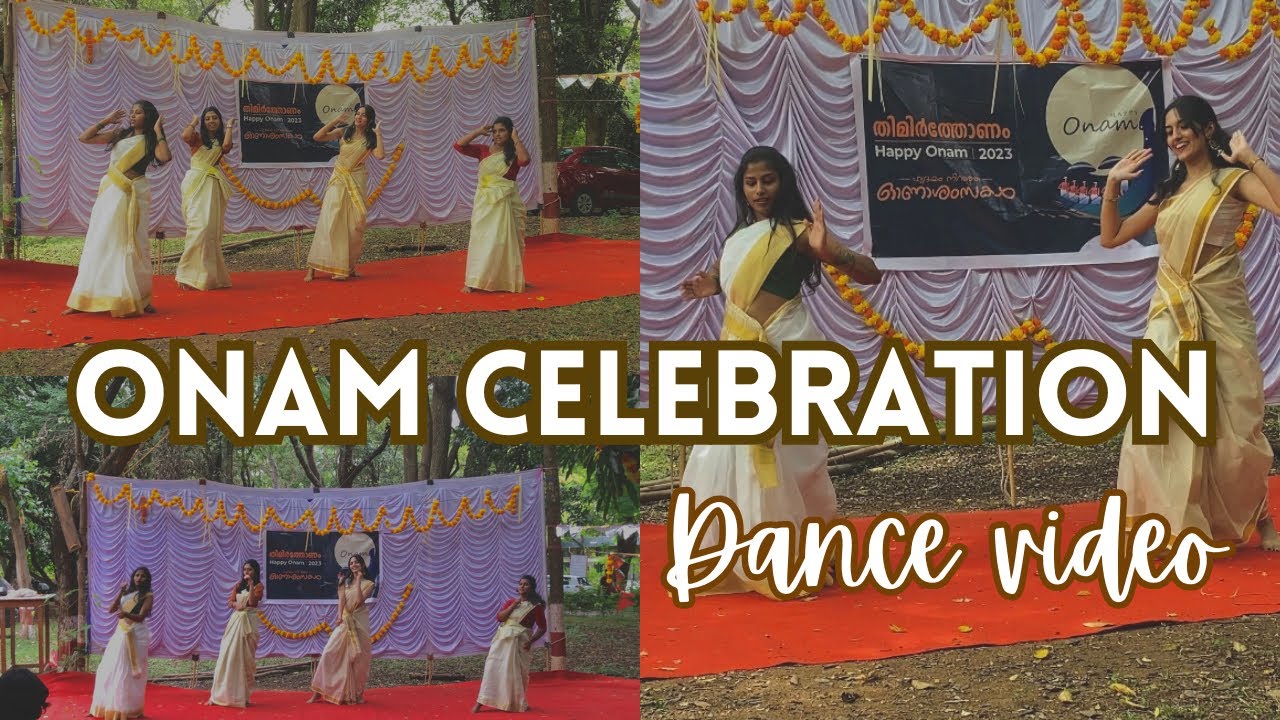 A onam dance video 🌼🌸 - YouTube
