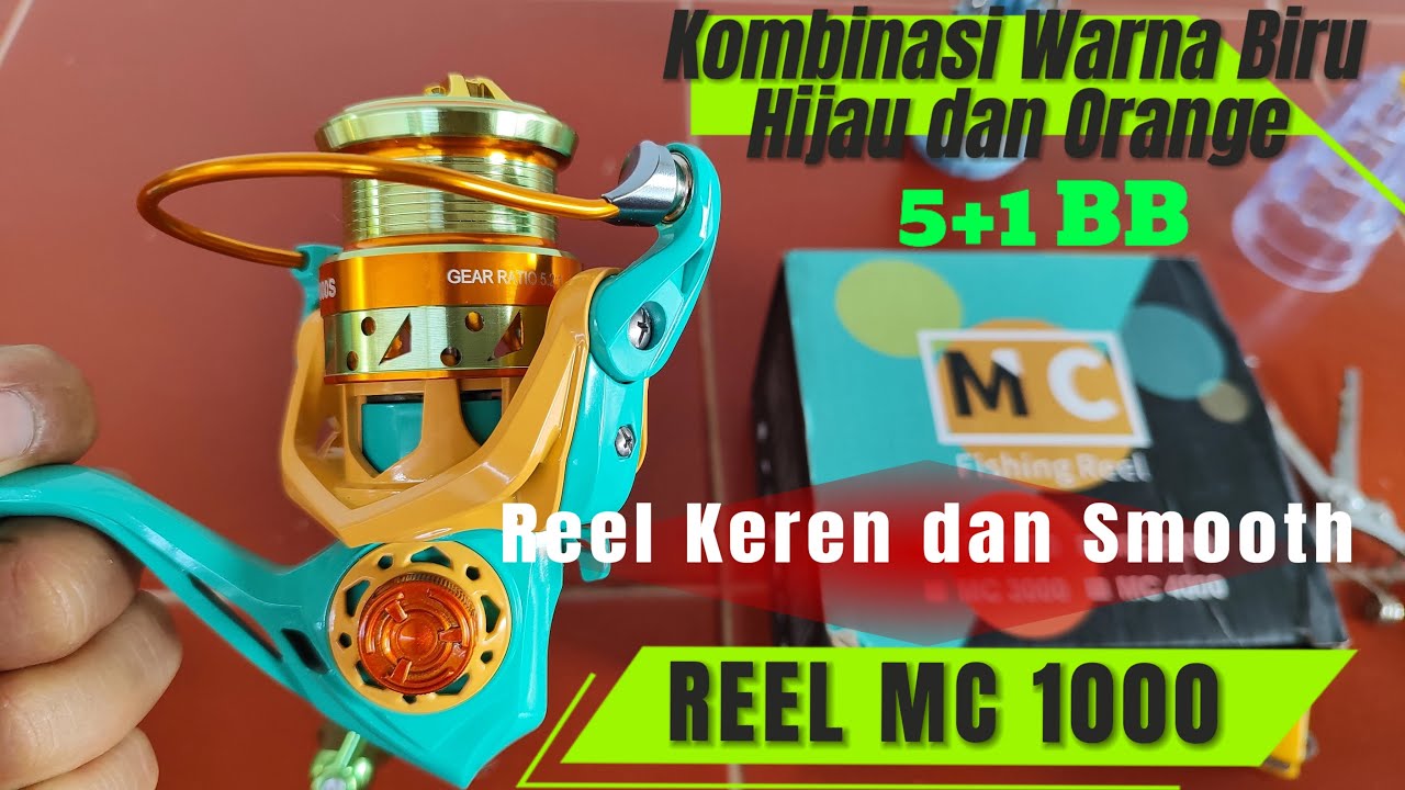 Bongkar Reel MC1000 Harga 228 000 - YouTube