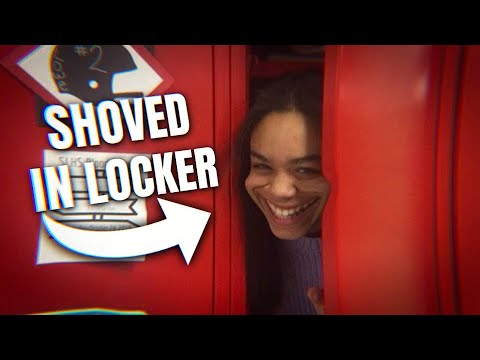 I SHUT A GIRL IN HER LOCKER!!! (GONE WRONG) // VLOG 18 - YouTube