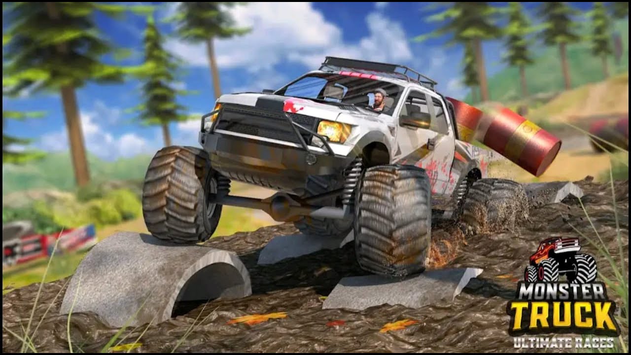 Green Monster Truck Driving - Monster Trucks Ultimate Races - New ...
