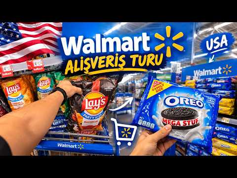 AMERİKA'DA WALMART'I GEZİYORUZ! [04.09.2026]