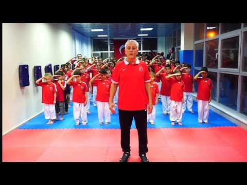 Çanakkaleli Taekwondoculardan Mehmetçiğe Selam Var