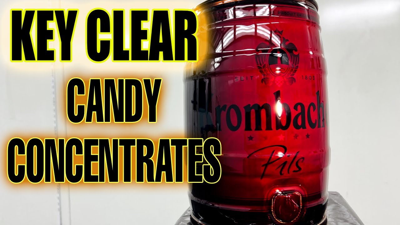 Key Clear and Candy Concentrates - YouTube