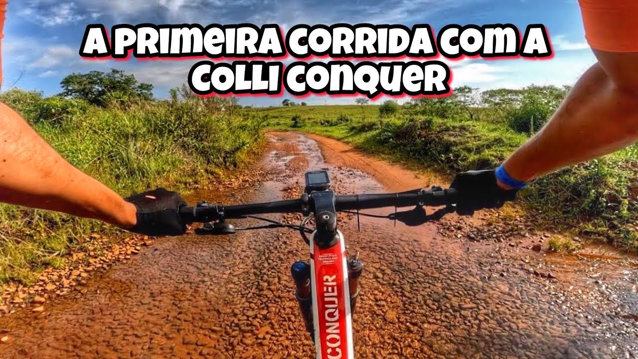 Top 2 na primeira PROVA MTB COM A COLLI - YouTube