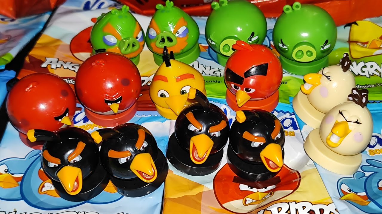 Figuras de Red Chuck Pig Bomb Terence Matilda Foreman Pig Vuala ...