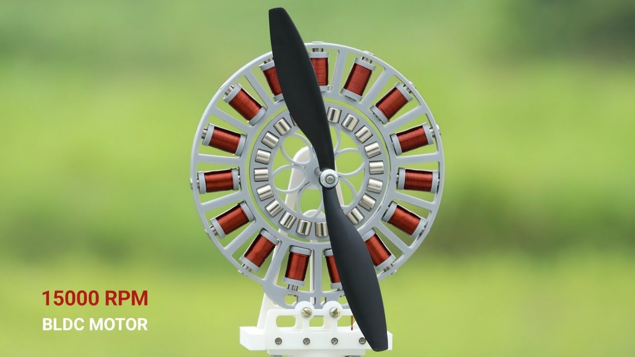 Making powerful 15000 RPM BLDC MOTOR - YouTube