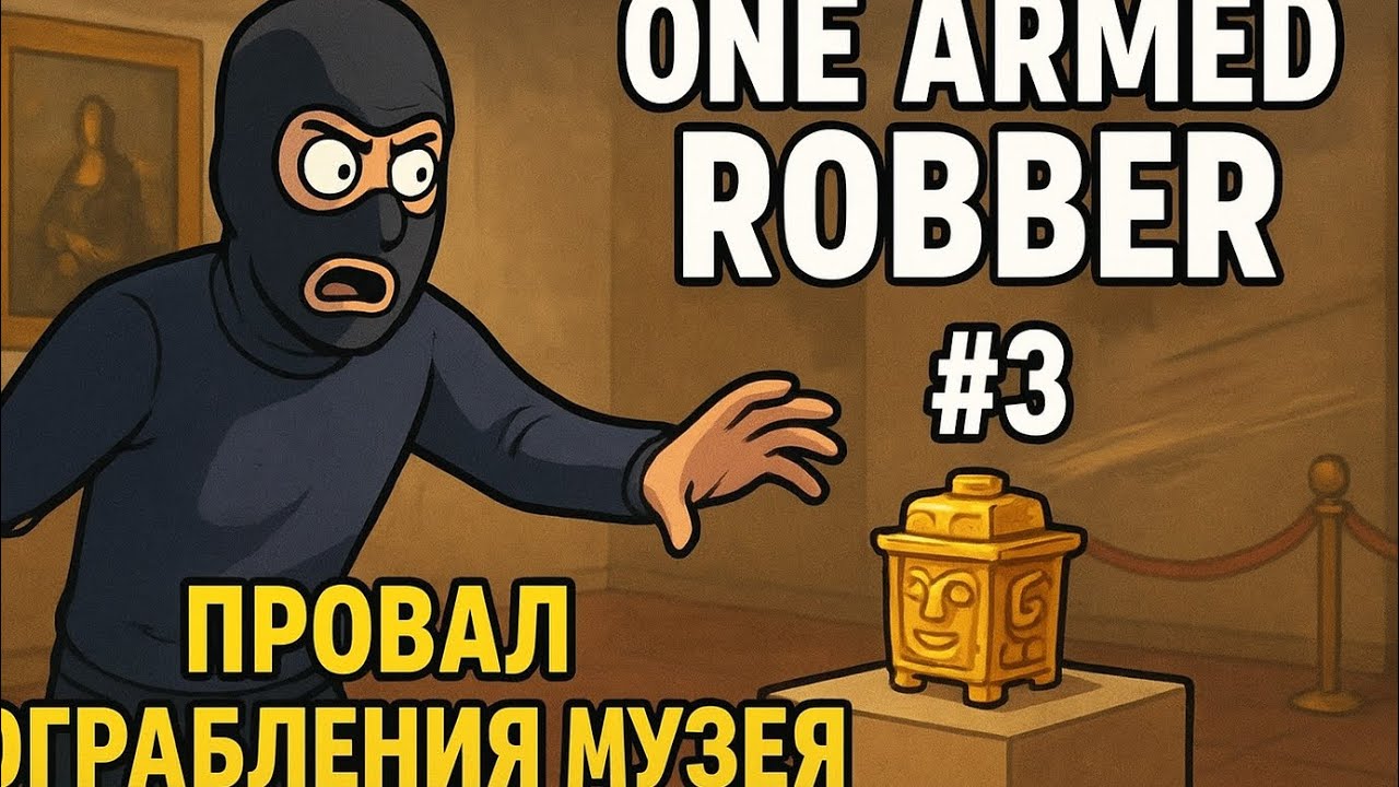 Провал ограбления музея🤯! ONE ARMED ROBBER #3 - YouTube
