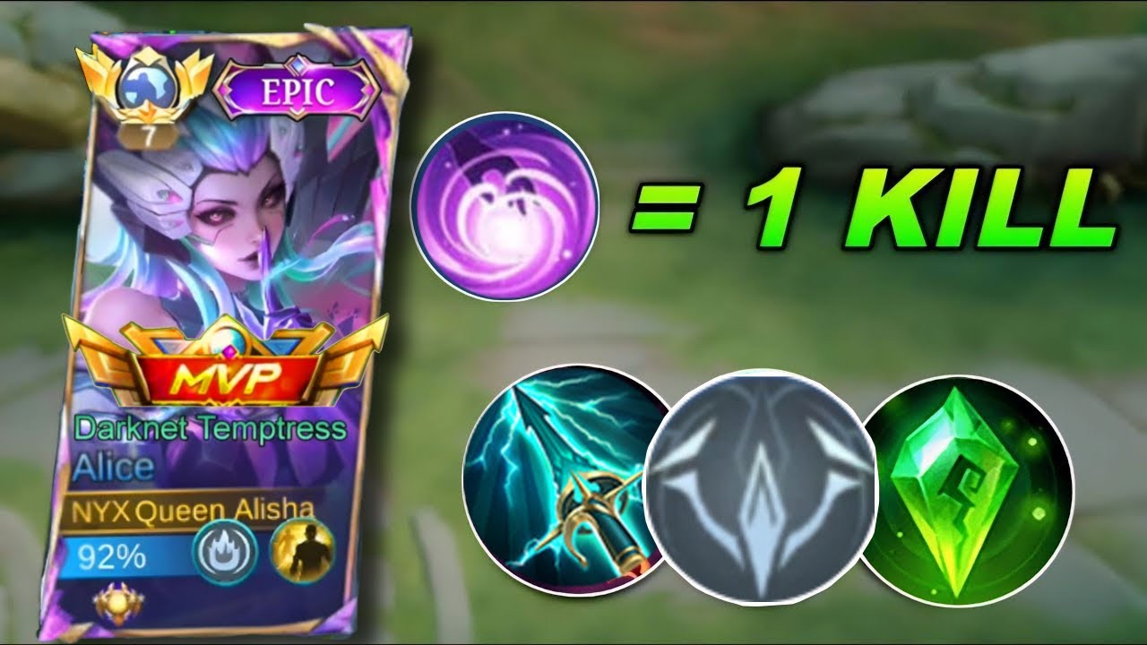 ALICE NEW BEST BUILD FOR DAMAGE HACK!! ( Alice best late game build ...