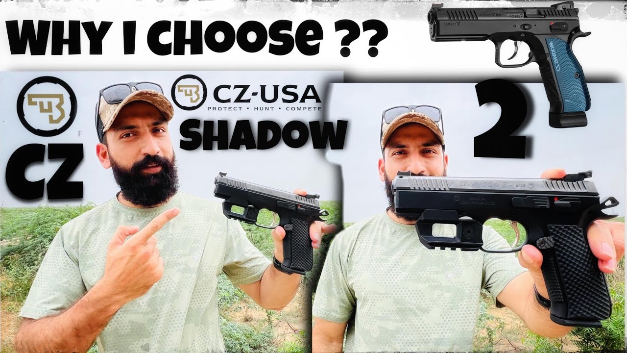 CZ Shadow 2 blue 🔵 Full review & fire test - YouTube