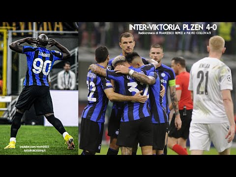 INTER-VIKTORIA PLZEN 4-0 - Radiocronaca di Francesco Repice e Fulvio Collovati (26/10/2022) RadioRai