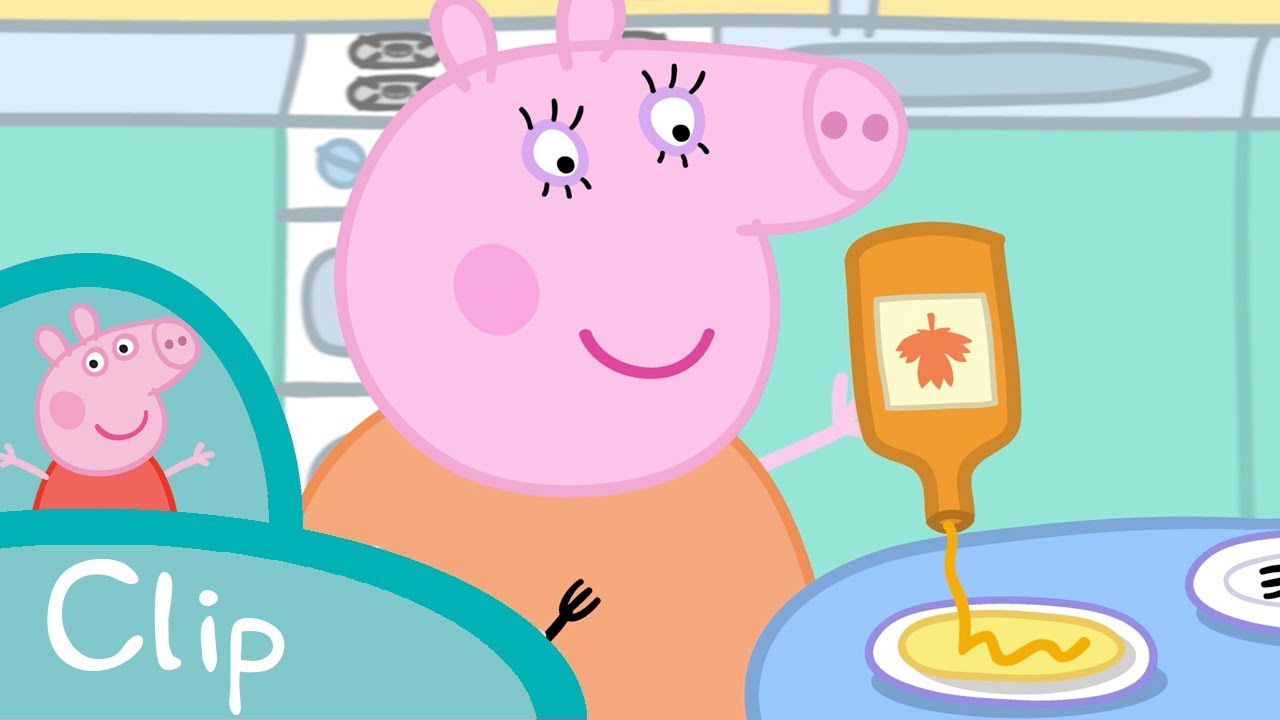 Peppa Pig Loves Pancakes 🥞 | Peppa Pig Official Clip - YouTube
