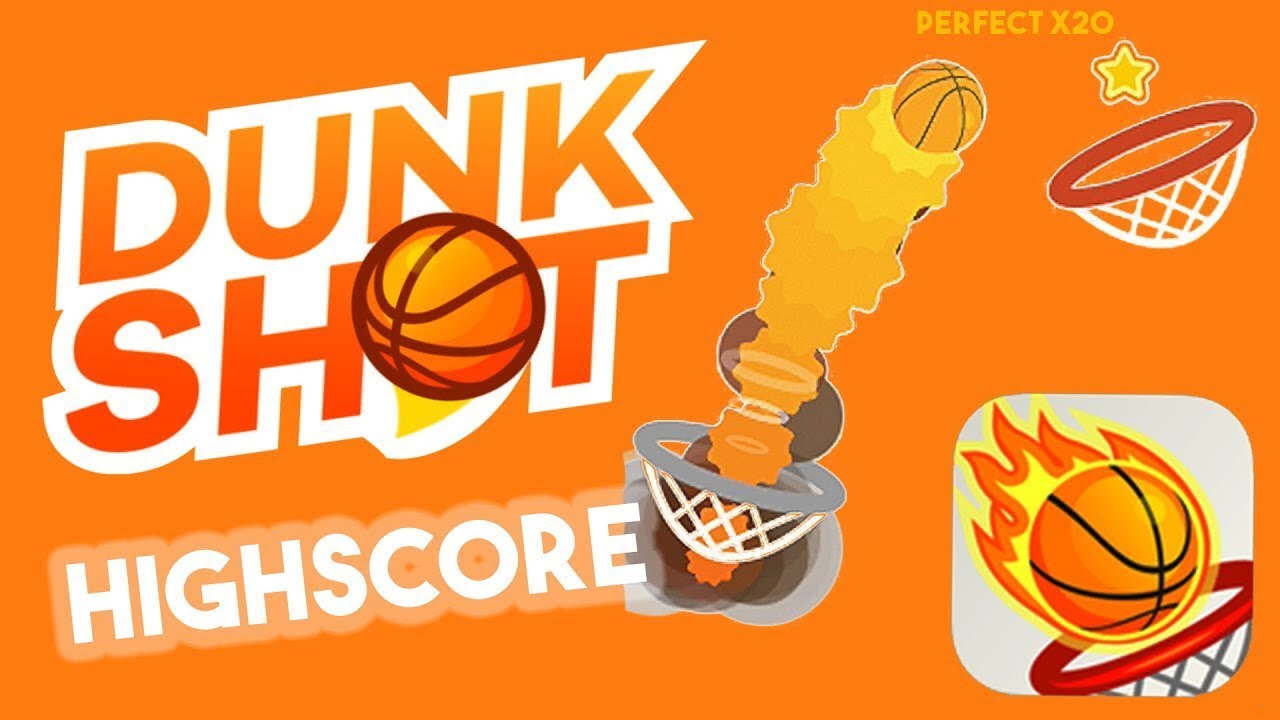 Dunk shot ( ios gameplay ) [ woooo good score ] - YouTube