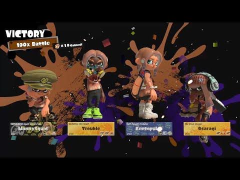 Manny Splatoon 3 Splatfest Highlight 1 Bonus: A 100x Battle Win - YouTube